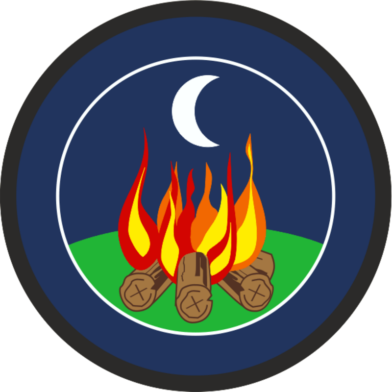 Night Fire Badge | Tolley Badges